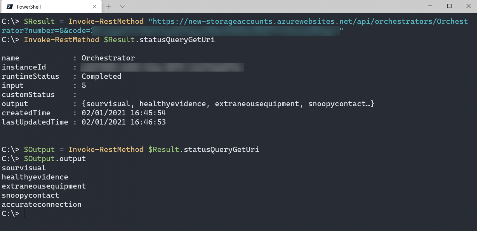 Azure Durable Functions for PowerShell - 4bes.nl