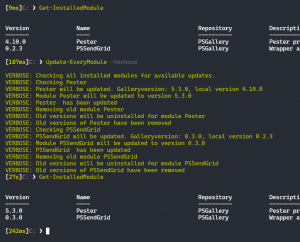 Update all PowerShell modules on a system - 4bes.nl